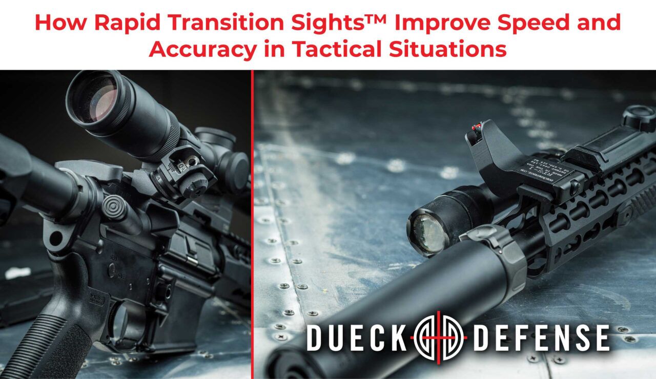 45 Degree Offset Iron Sights for Faster Tactical Targeting - Dueck ...